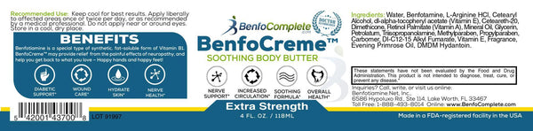 BenfoCreme: Pain Relief Cream | Best Creame for Nerve Pain